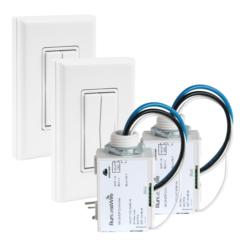 3-Way Wireless Fan & Light Switch Kit – RunLessWire