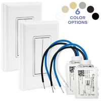 3-Way Wireless Fan & Light Switch Kit – RunLessWire